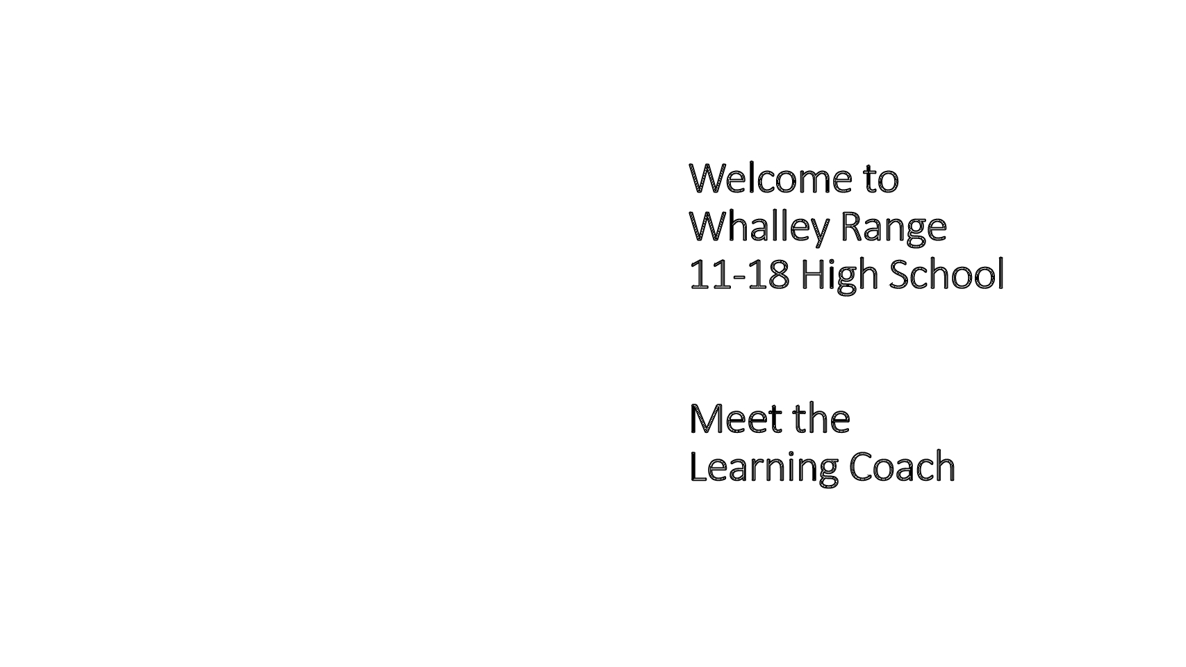 Meet the Learning Coach Presentation 2022 - WRHS